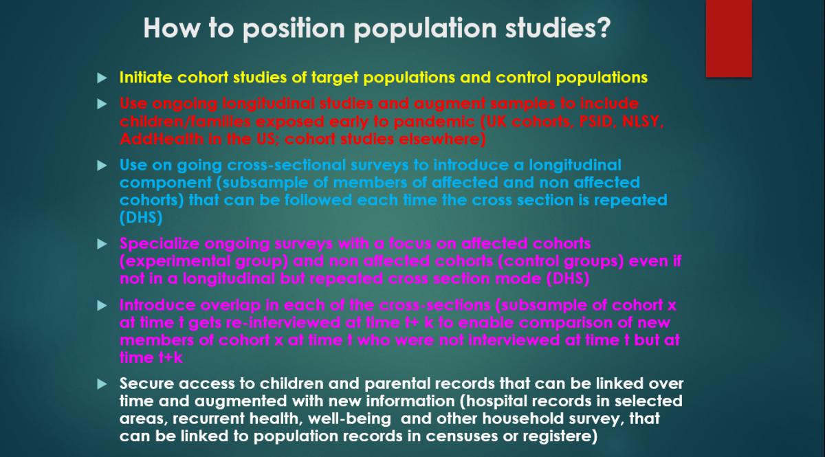Iussp Webinar Series Positioning Population Studies To Understand The